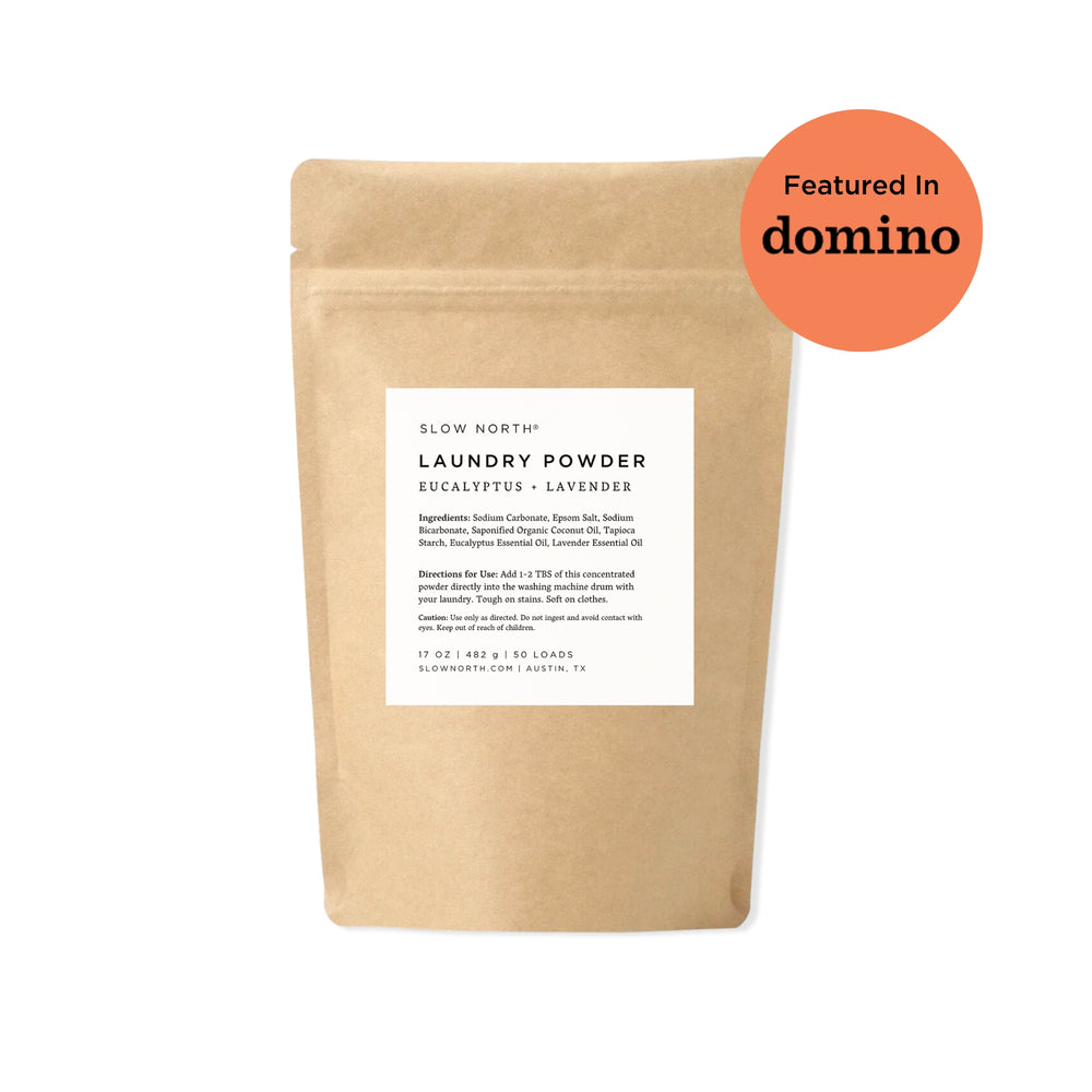 Non-Toxic Laundry Powder - Eucalyptus + Lavender for Natural Laundry