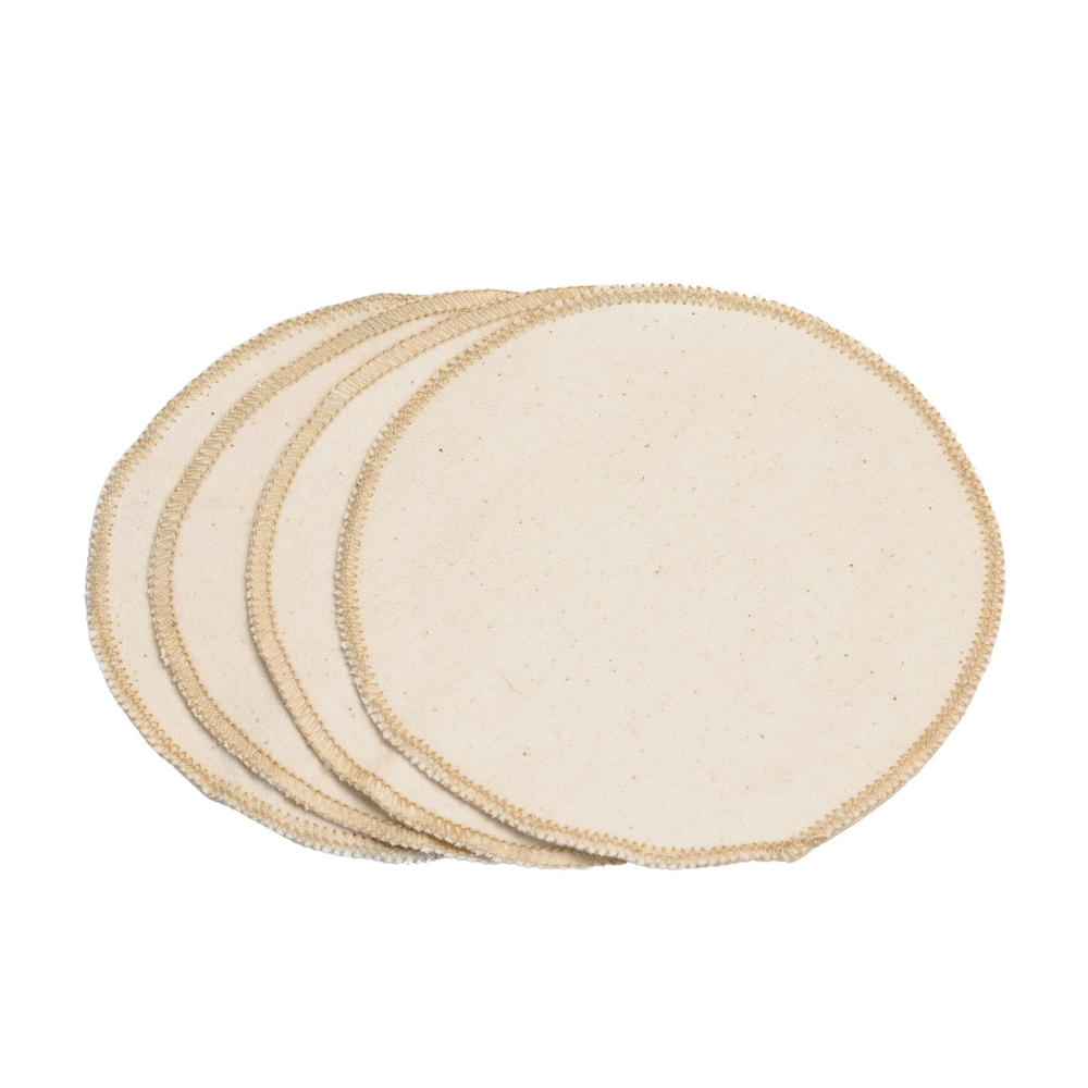 Set of 4 Reusable Facial Cloths | Slow North | Low Waste Beauty